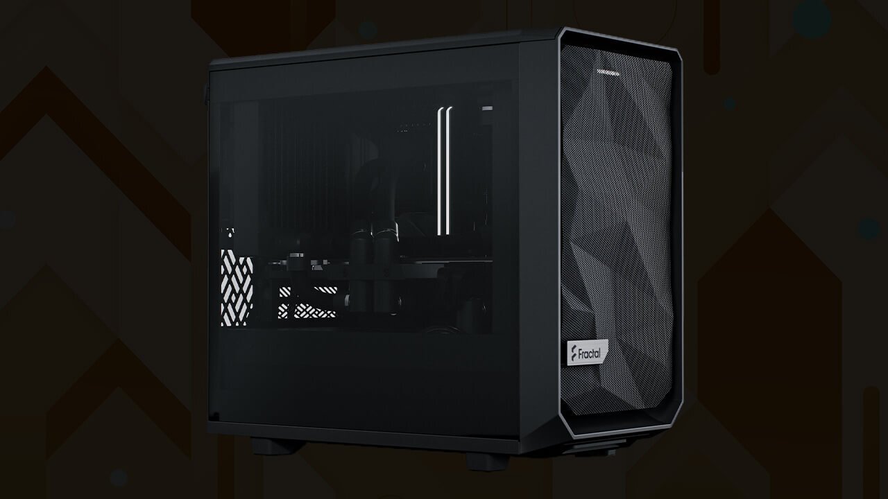 Test obudowy Fractal Design Meshify 2 Nano. Obok tej obudowy mITX nie ...