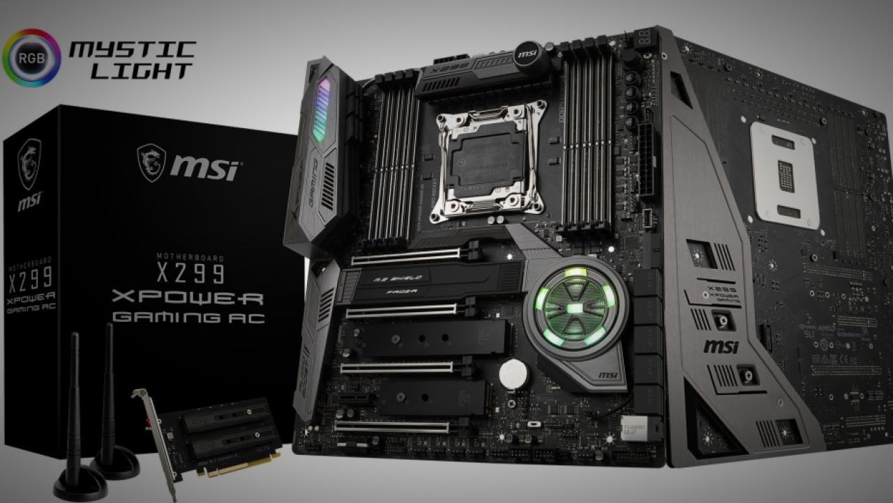 X299 XPOWER GAMING AC - flagowa płyta dla Intel Core X od MSI | ITHardware