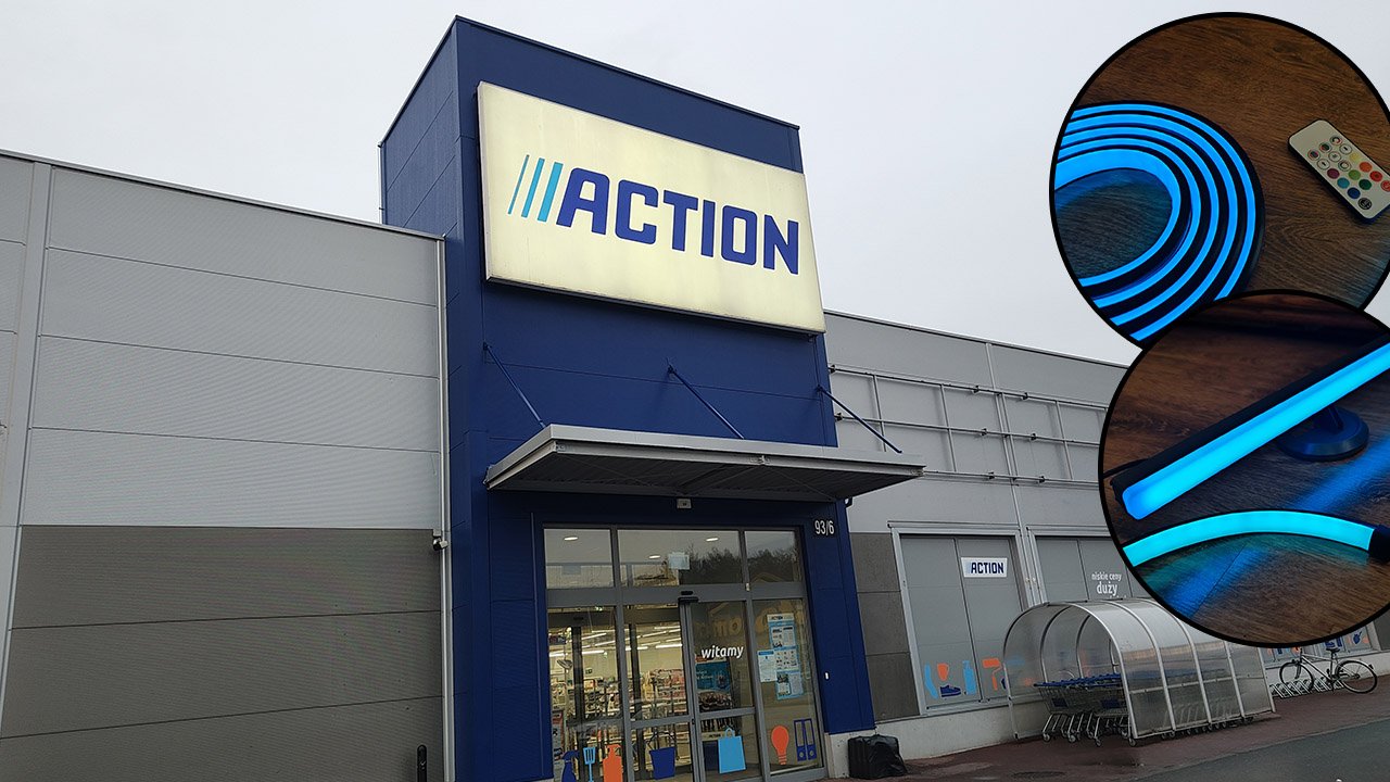 Kupiłem w Action światełka RGB z możliwością synchronizacji na ...