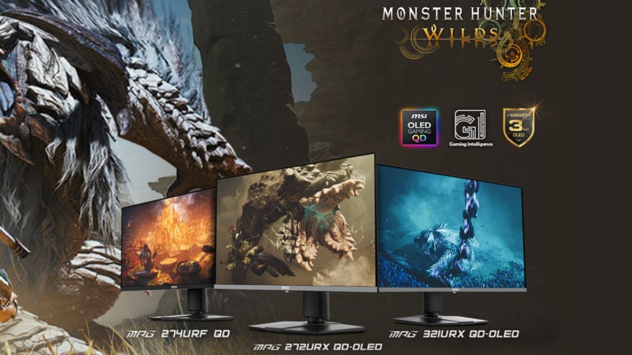 Kup monitor MSI i odbierz nagrody - w tym Monster Hunter Wilds | ITHardware